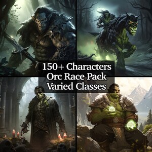 4000+ Character Collection Bundle Pack, Whole Shop Access, DND RPG ...