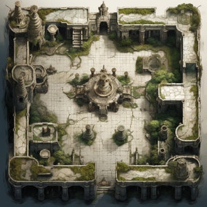 Lost Ruins Map Bundle, 100+ Pack of High Detail Role Playing Maps ...