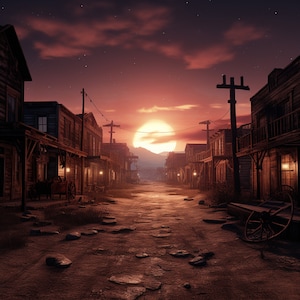 Wild Western Battle Maps & Immersive Landscapes, 200+ Pack of High ...