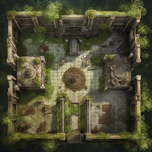 Lost Ruins Map Bundle, 100+ Pack of High Detail Role Playing Maps ...