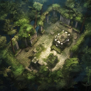 Lost Ruins Map Bundle, 100+ Pack of High Detail Role Playing Maps ...