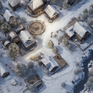 Snowy Battle Map Bundle, Snowy & Arctic Pack, 200+ Pack of High Detail ...
