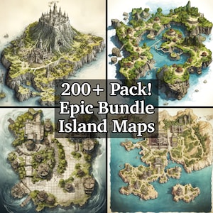 Battle Maps & Background Scenes Bundle, Whole Shop Access, 30K+ Map ...