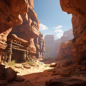 Wild Western Battle Maps & Immersive Landscapes, 200+ Pack of High ...