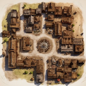 Wild Western Battle Maps & Immersive Landscapes, 200+ Pack of High ...