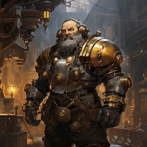 150+ Dwarf Race Bundle, PNG Dwarf Collection, Varied Classes of Dwarves ...
