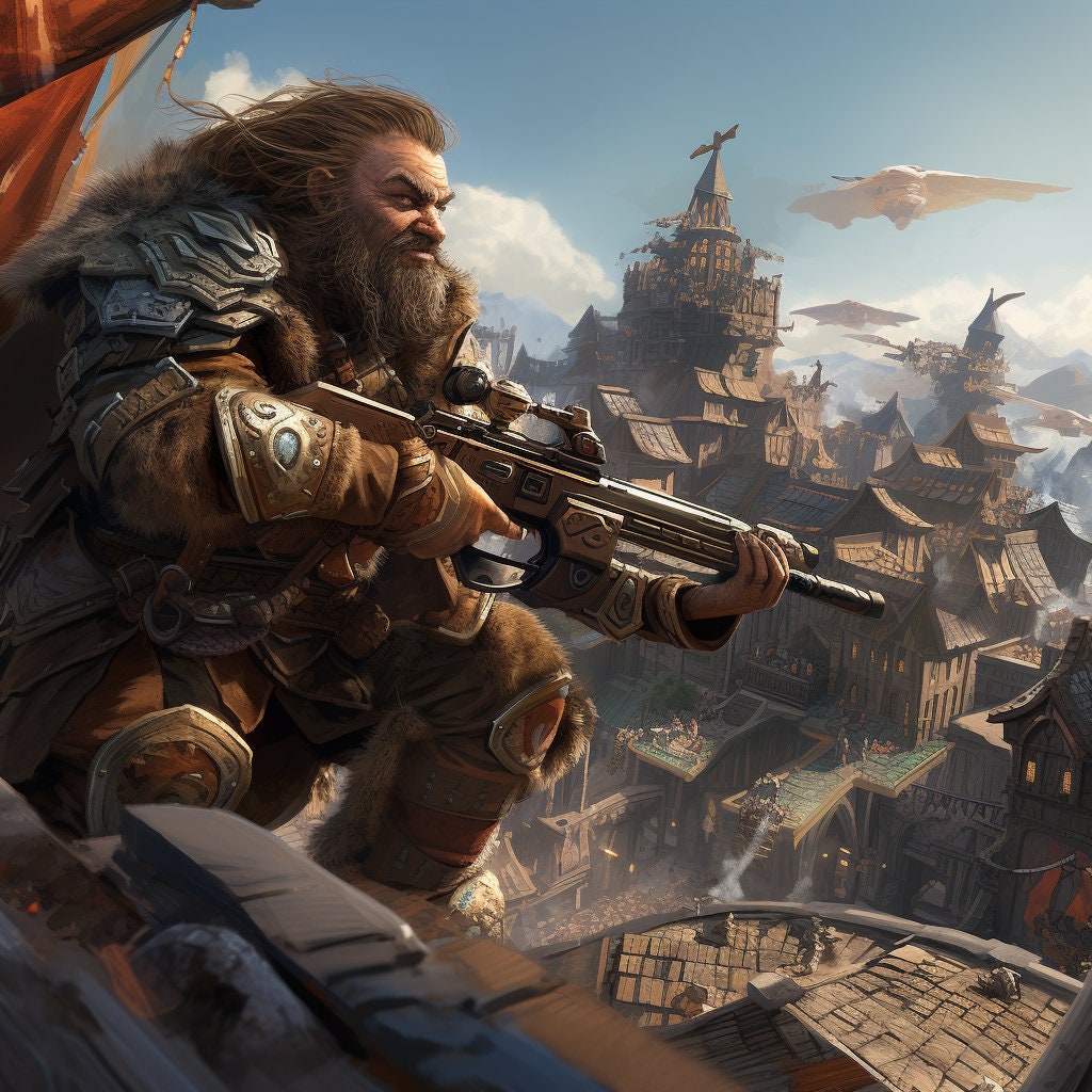 150+ Dwarf Race Bundle, PNG Dwarf Collection, Varied Classes of Dwarves ...