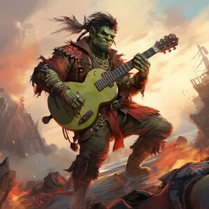 150+ Orc Race Bundle, PNG Orc Collection, Varied Classes of Orcs ...