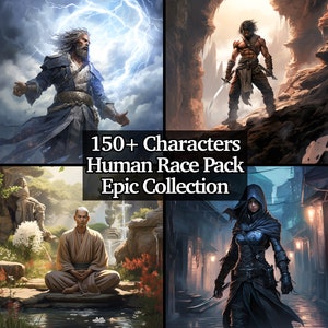4000+ Character Collection Bundle Pack, Whole Shop Access, DND RPG ...