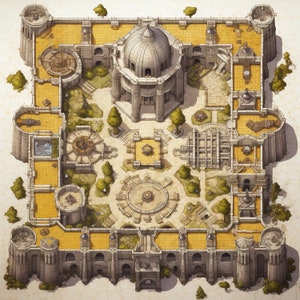 Giant Battle Map Bundle, 100+ Pack Bundle of High Detail Role Playing ...