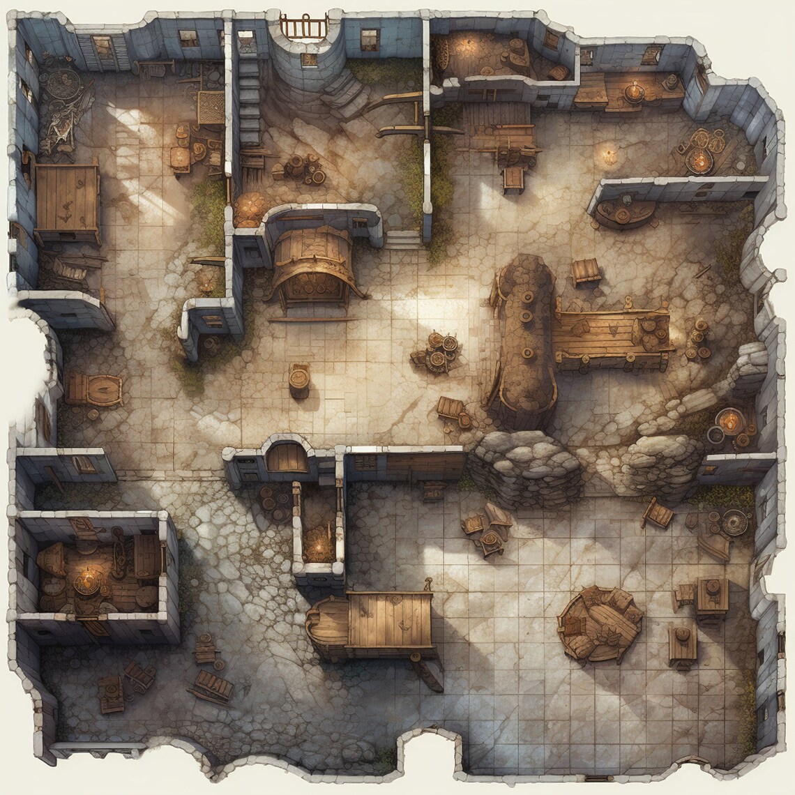 Variety Map Pack, 450+ Pack Bundle of High Detail Role Playing Maps ...