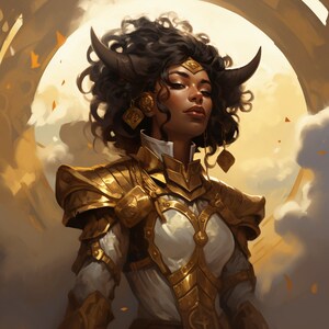 150+ Tiefling Race Bundle, PNG Tiefling Collection, Varied Classes of ...