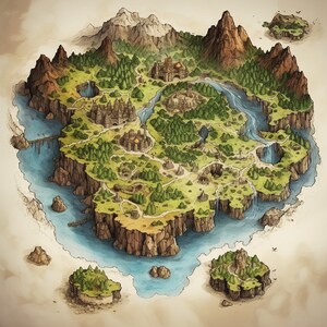 Island Battle Maps, 200+ Pack Bundle of High Detail Role Playing Maps ...