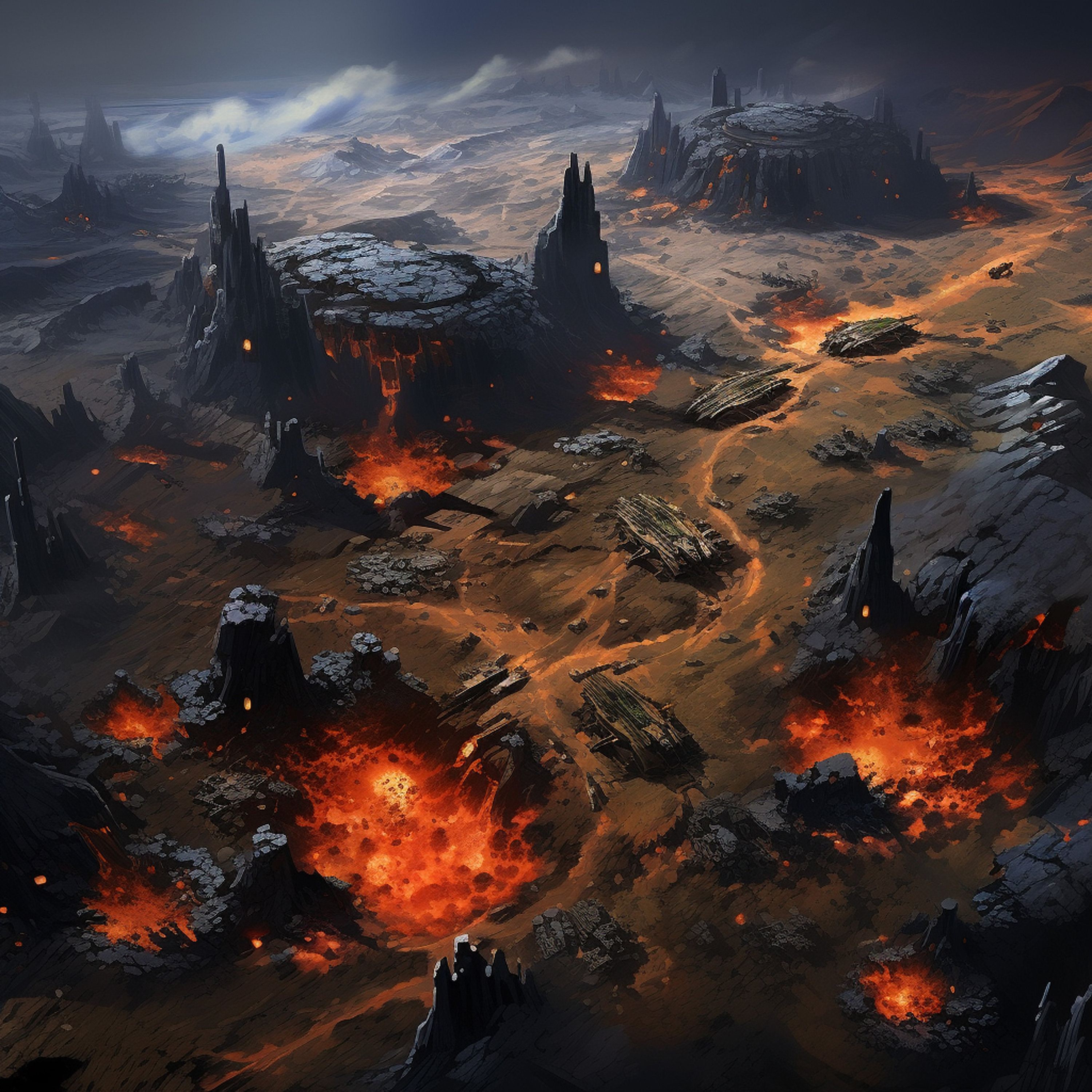 Space Inspired Battle Map Bundle, 150+ Pack of Spacecraft High Detail ...
