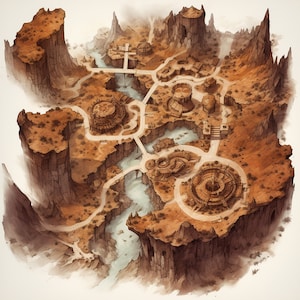 Rocky Battle Maps, 150+ Pack Bundle of High Detail Role Playing Maps ...