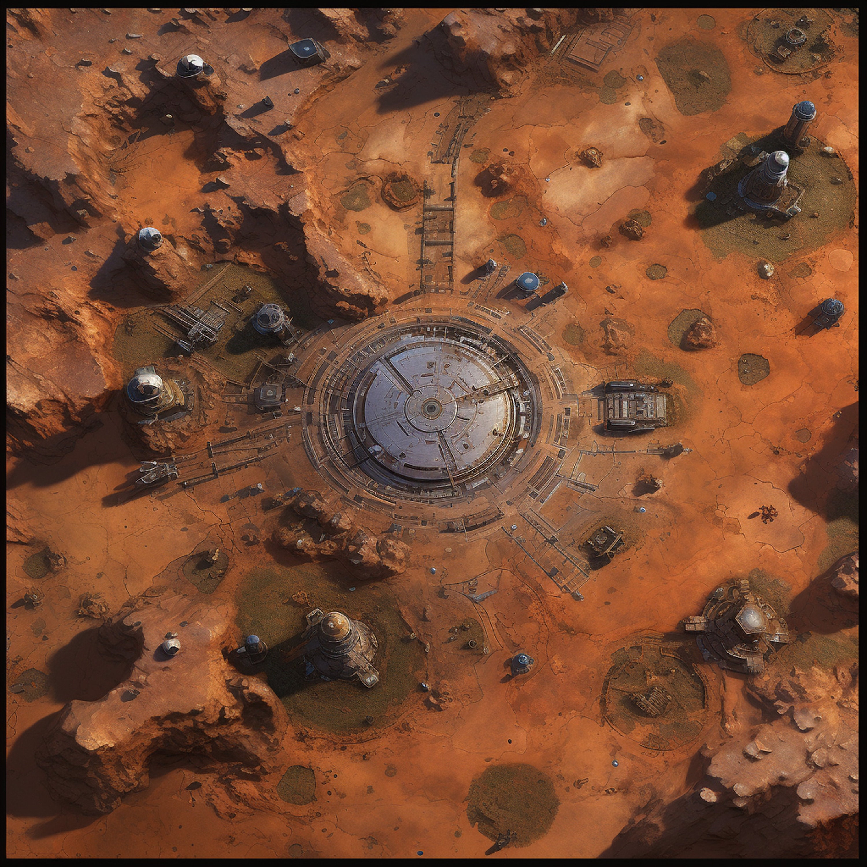 Space Inspired Battle Map Bundle, 150+ Pack of Spacecraft High Detail ...