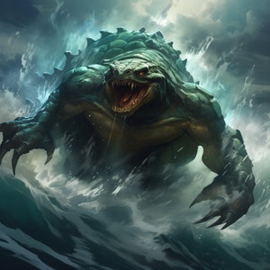 100 Creatures for DND & TTRPG Games, PNG Creature Collection, Varied ...