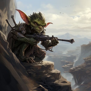 150+ Goblin Race Bundle, PNG Goblin Collection, Varied Classes of ...
