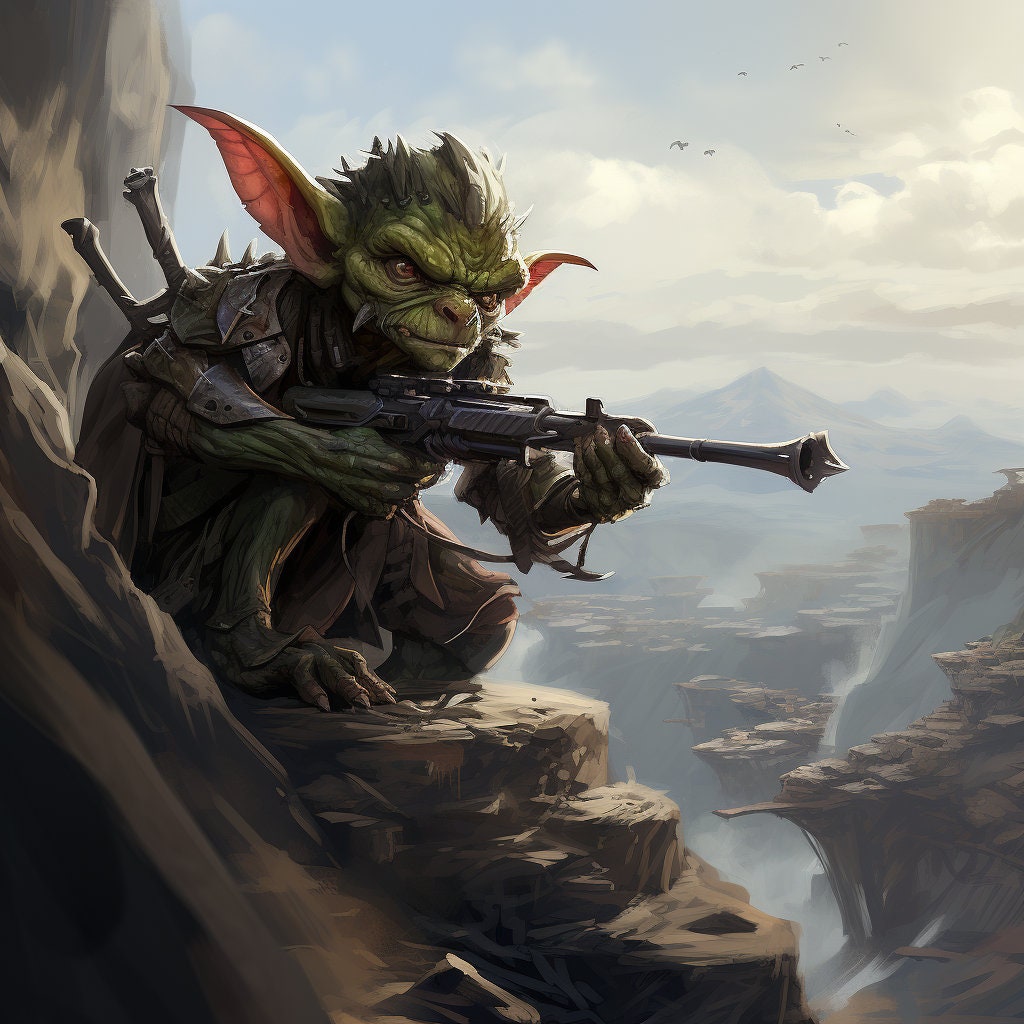 150+ Goblin Race Bundle, PNG Goblin Collection, Varied Classes of ...