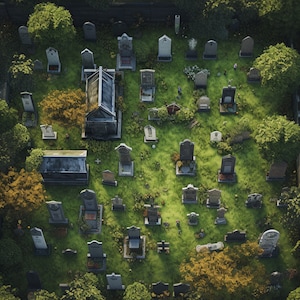 Cemetery Graveyard Crypt Battle & Background Maps, 150+ Pack Bundle of ...