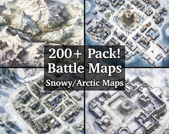 1500 Wide-view Battle Maps & Backgrounds, 16:9 Maps, Bundle of Role ...