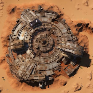 Space Inspired Battle Map Bundle, 150+ Pack of Spacecraft High Detail ...