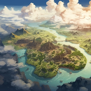 Battle Map Bundle, Large Scale Kingdom Maps, 140 Pack of High Detail ...