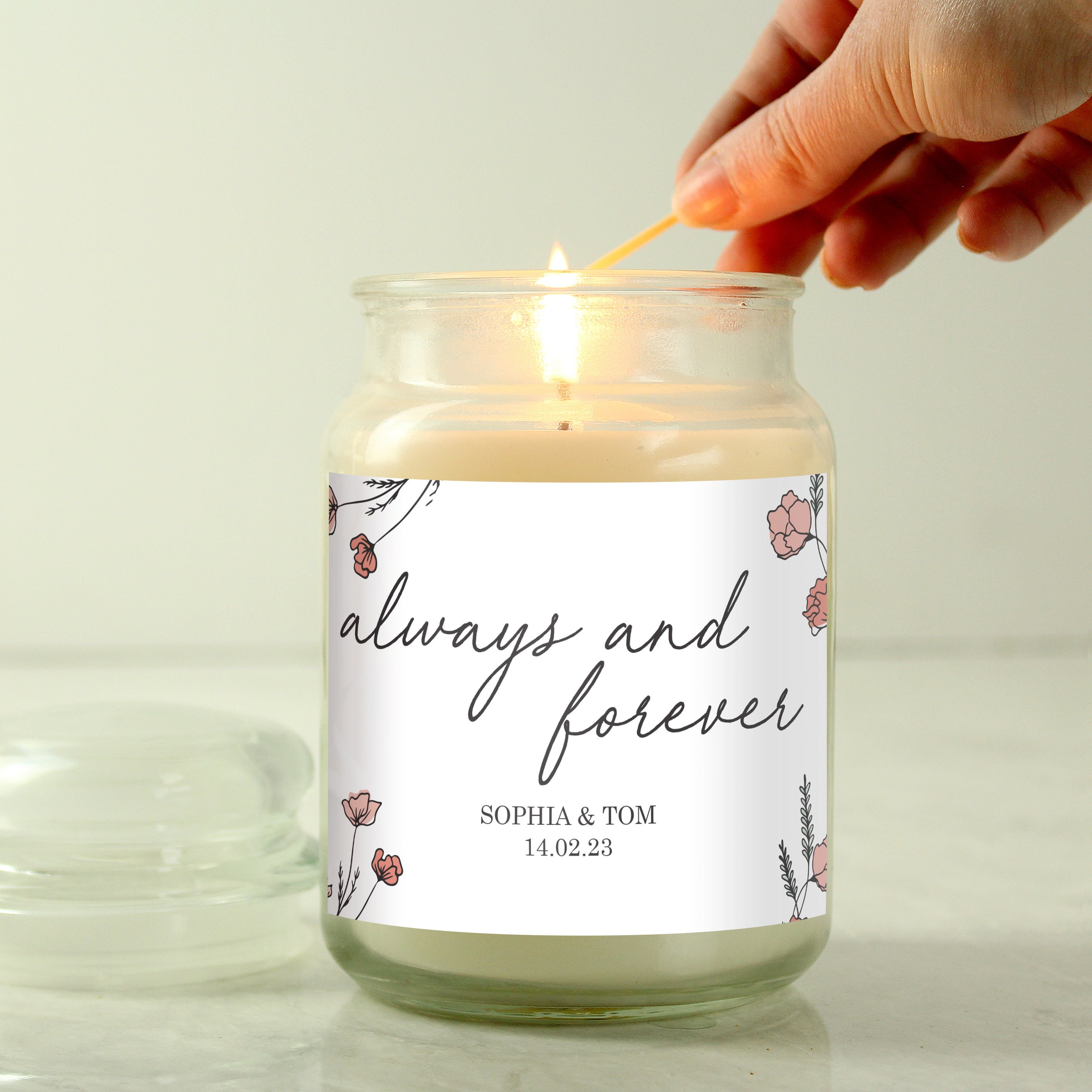Personalised Better Together Photo Upload Large Scented Jar - Etsy