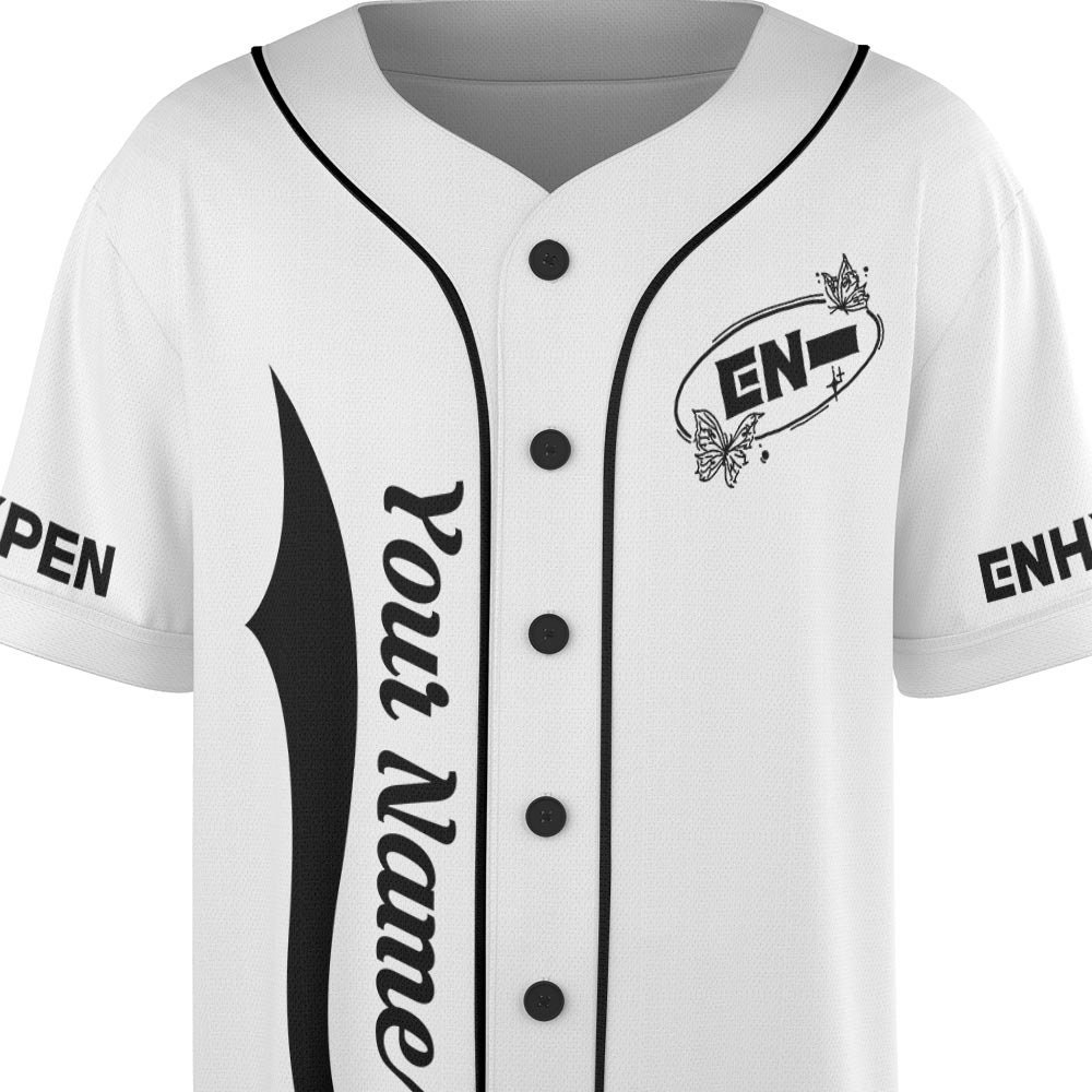 ENHYPEN Kpop Doodle Art Baseball Jersey sold by Anastasiya Bazhenova ...