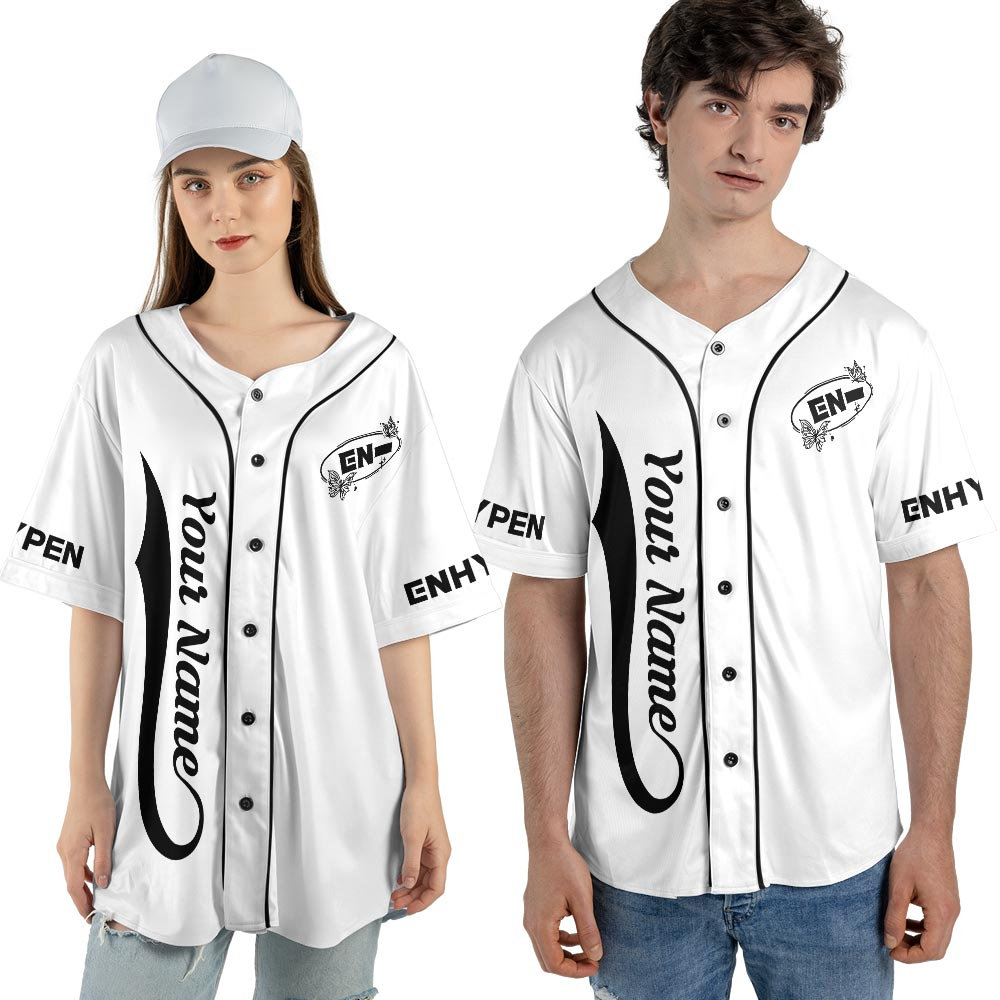 ENHYPEN Kpop Doodle Art Baseball Jersey sold by Anastasiya Bazhenova ...