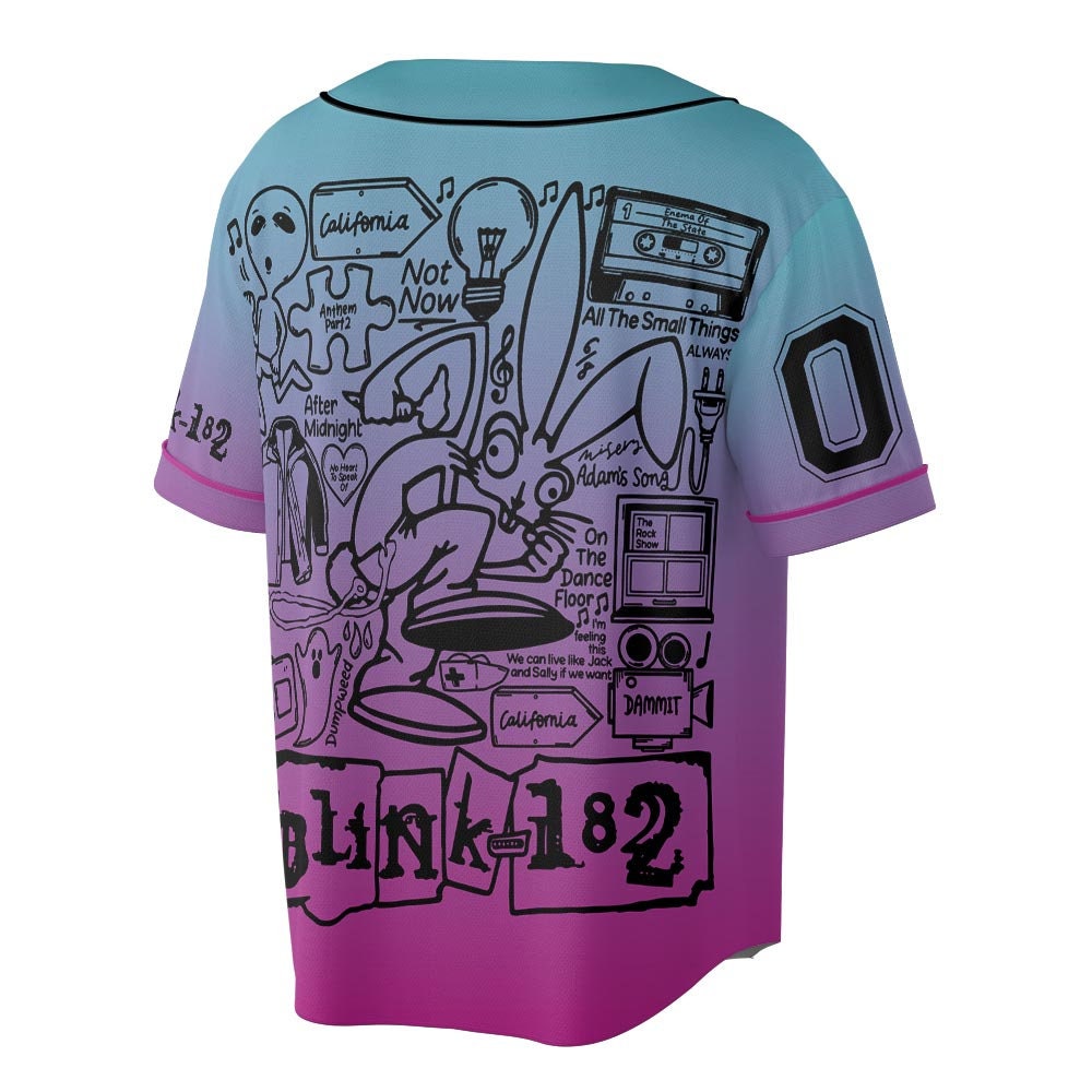 B182 Doodle Art Baseball Jersey sold by Beck Foundation for hope | SKU ...