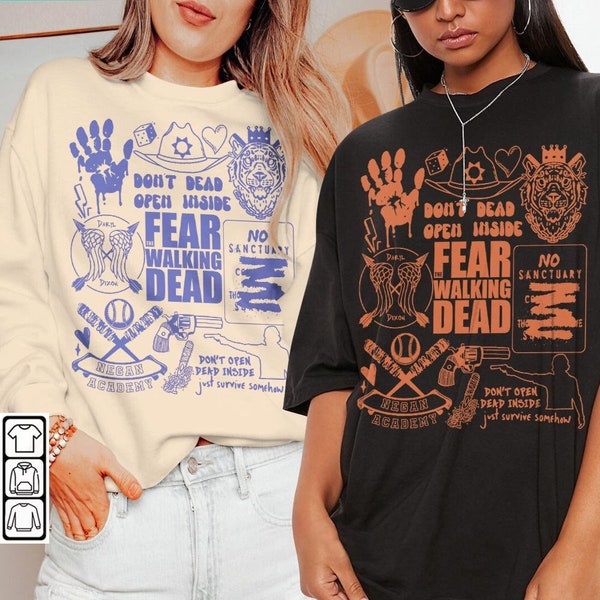 Walking Dead Shirt - Etsy