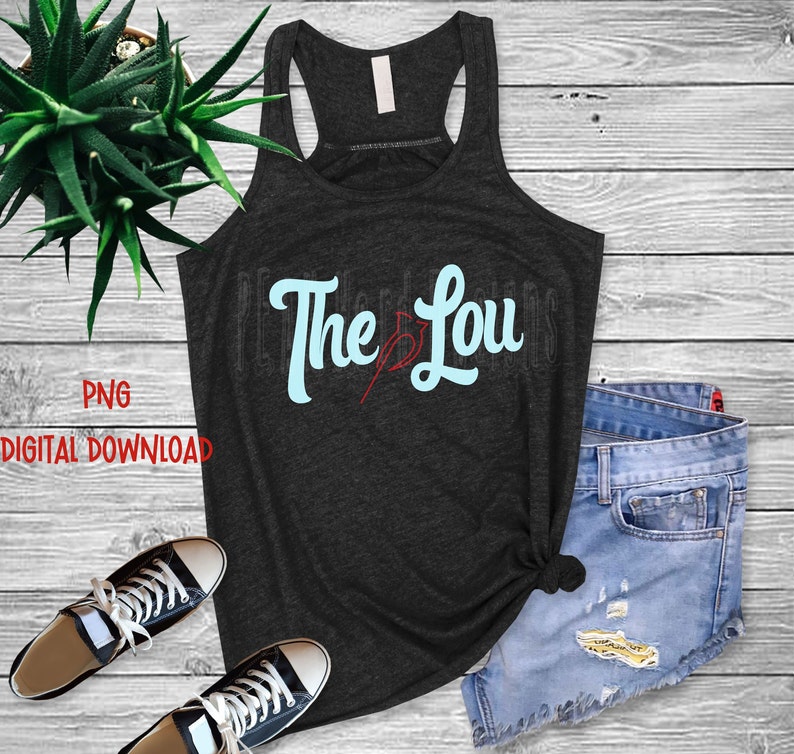 Lou Png File. Instant Download. St Louis. Sublimation Digital File ...