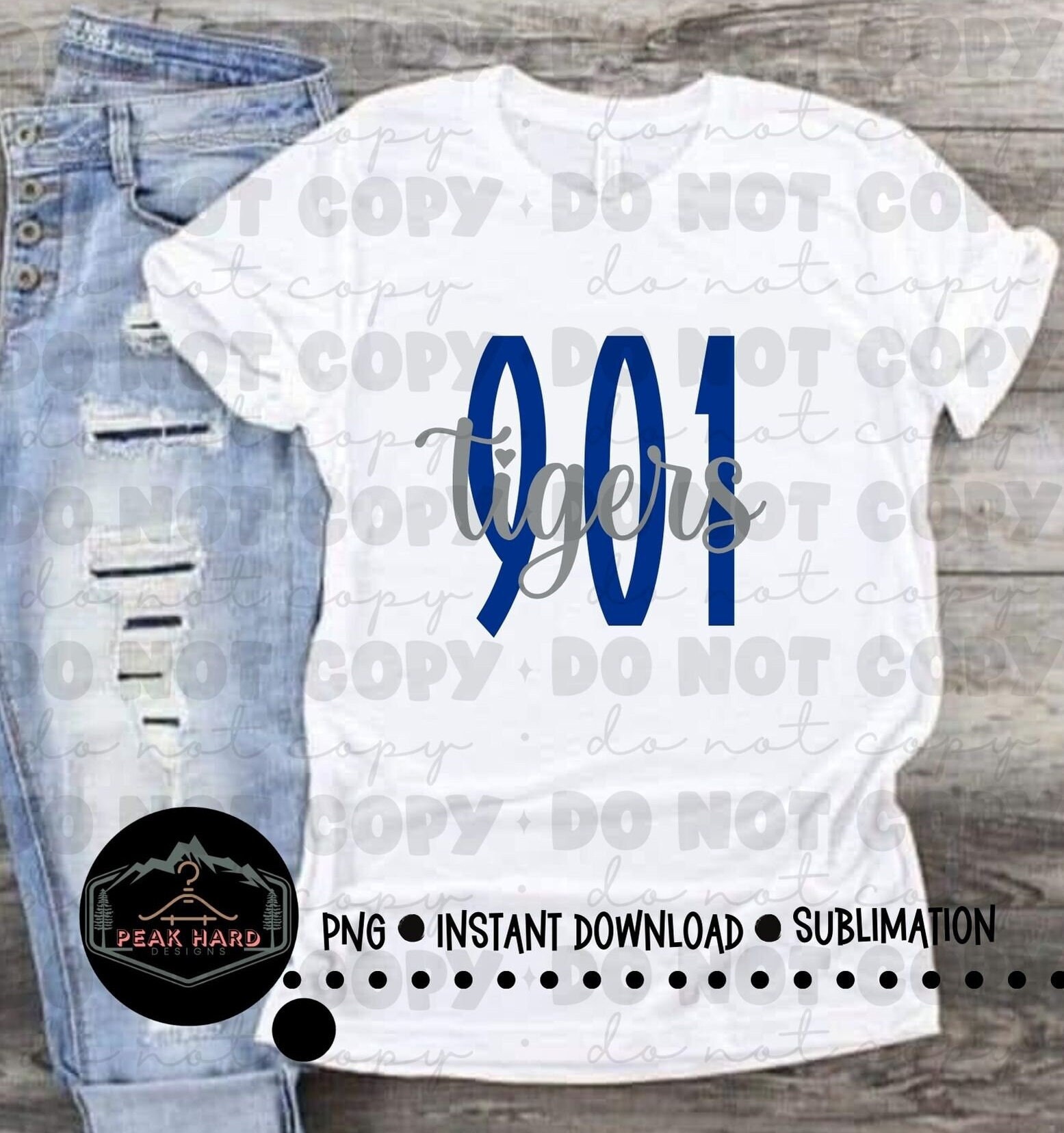 901 Tigers PNG. Memphis Shirt Idea. Digital File. Instant Download ...