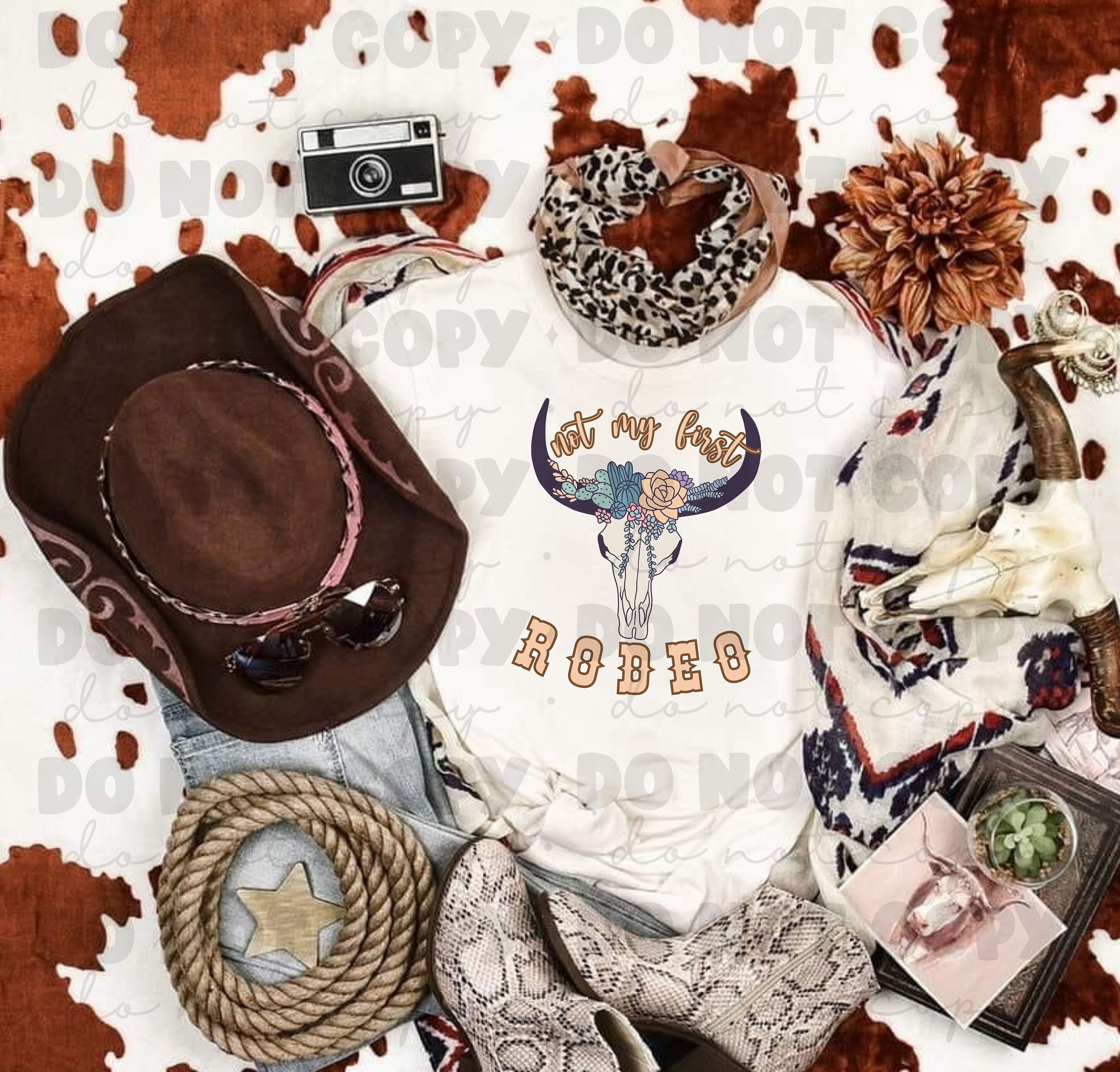 Not My First Rodeo Png.digital File.western Sublimation.rodeo Girls ...