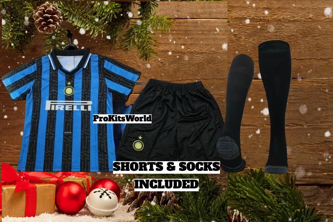 Inter Milan Ronaldo Kids Kit Inter Kids Kit Inter Youth Jersey R9 - Etsy