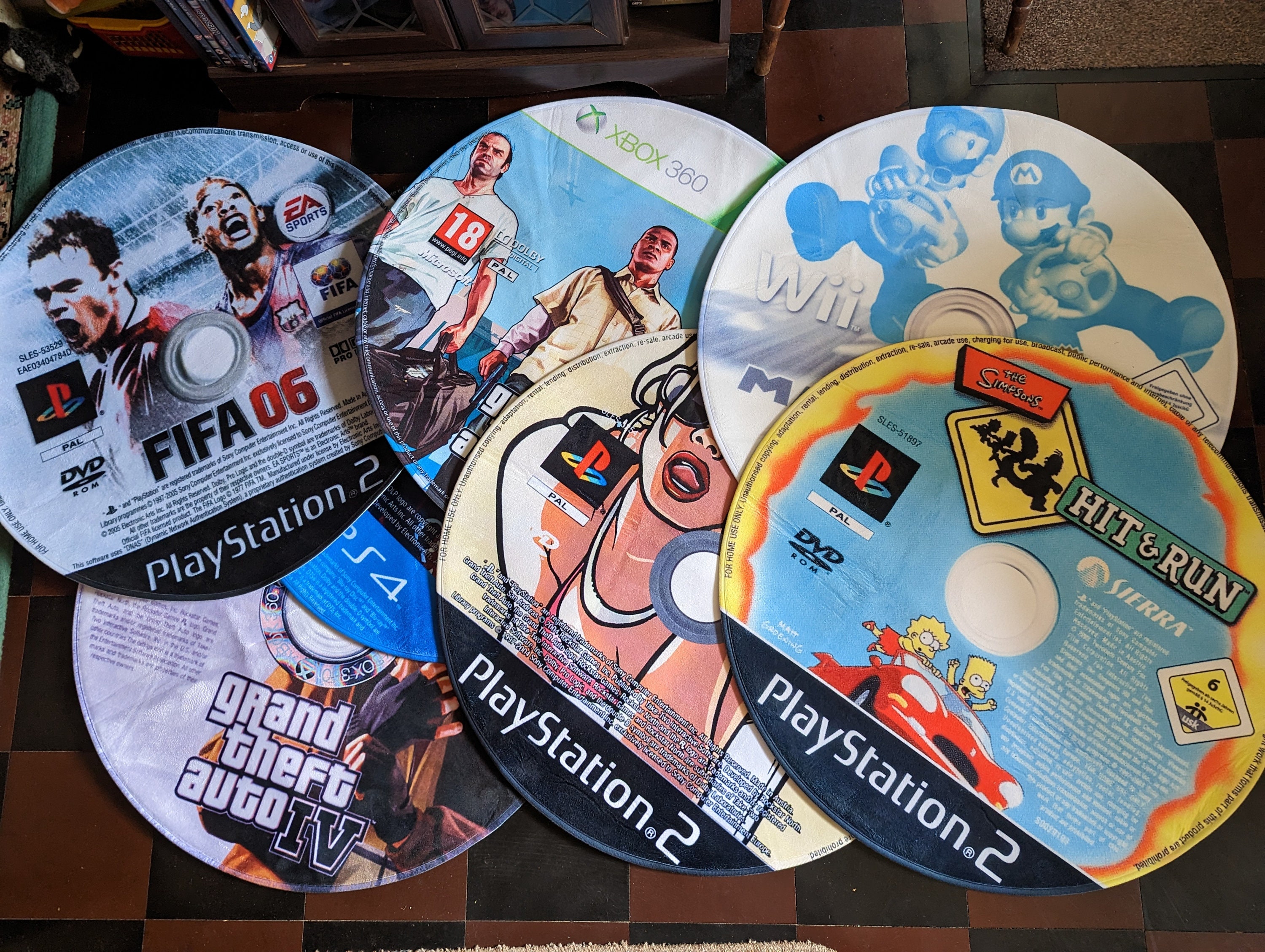 Mario Kart Wii Rug - Etsy