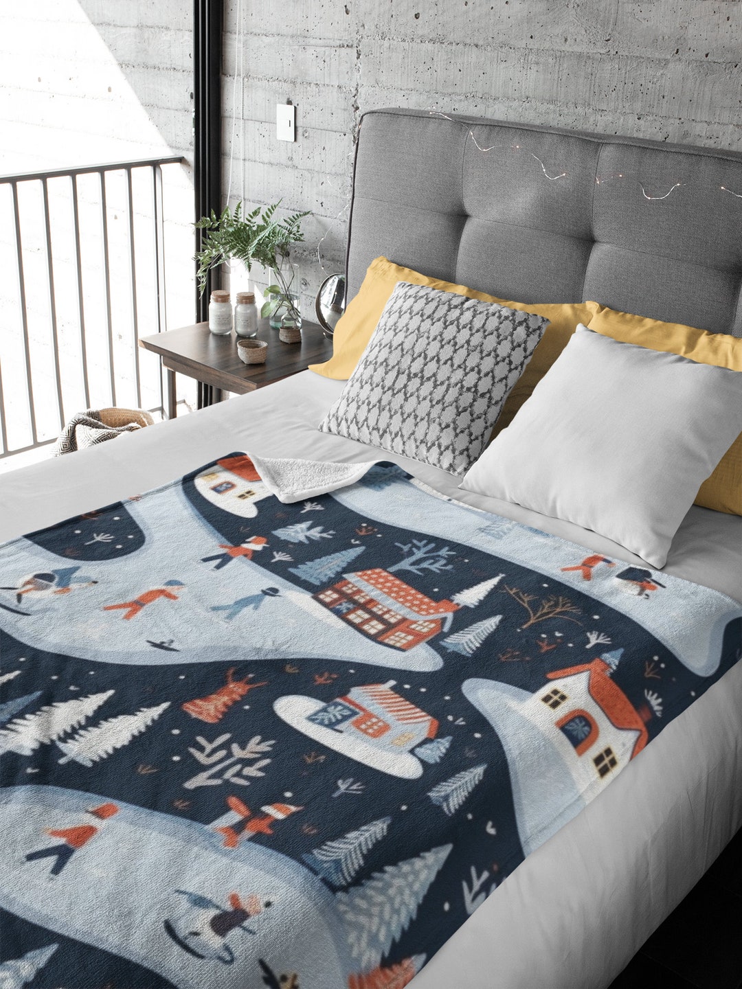 Houseware Winter Wonderland Blanket for Anniversaries -positive ...