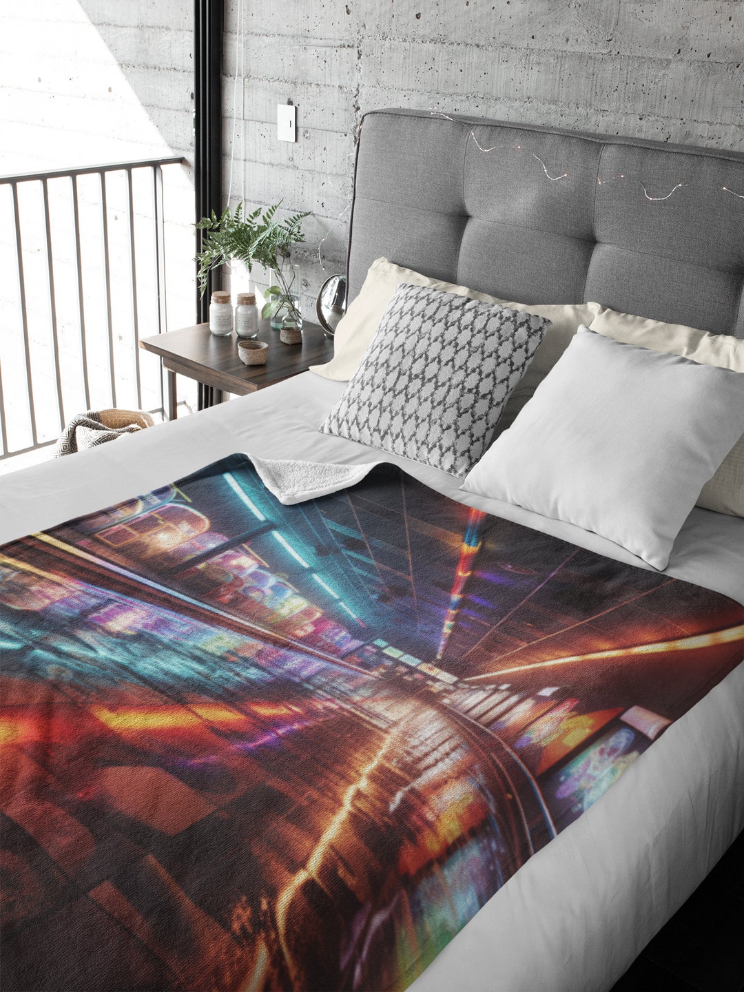 Glide Glitter Classic Look Cozy Blanket - Glitter Moonshine Travel Blanket - Movie Elegant ...