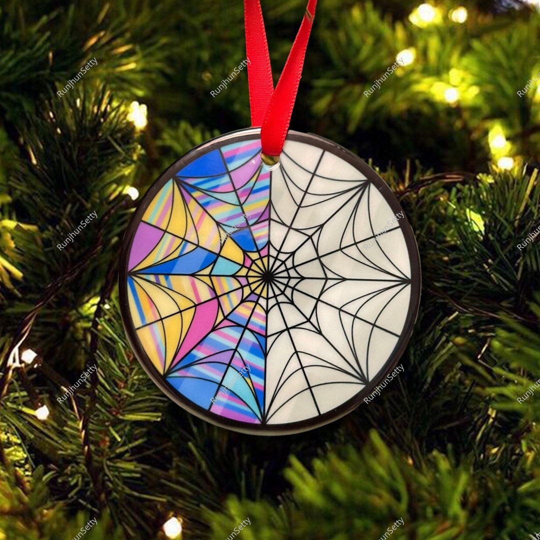 Wednesday Addams Window Ornament the Addams Christmas - Etsy