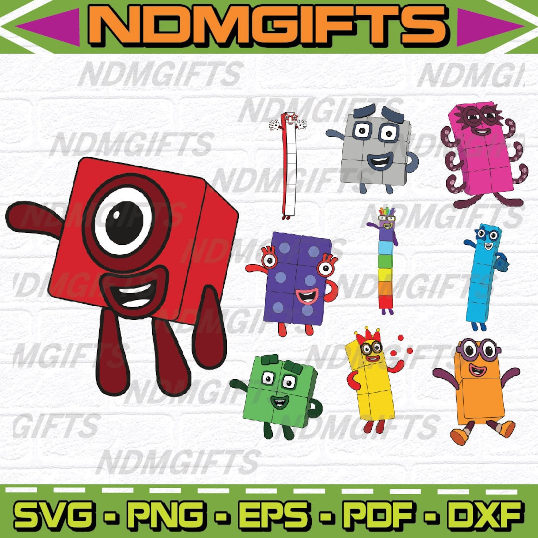 10 Kid Cartoon Characters Bundle SVG / PNG/ EPS Cake - Etsy