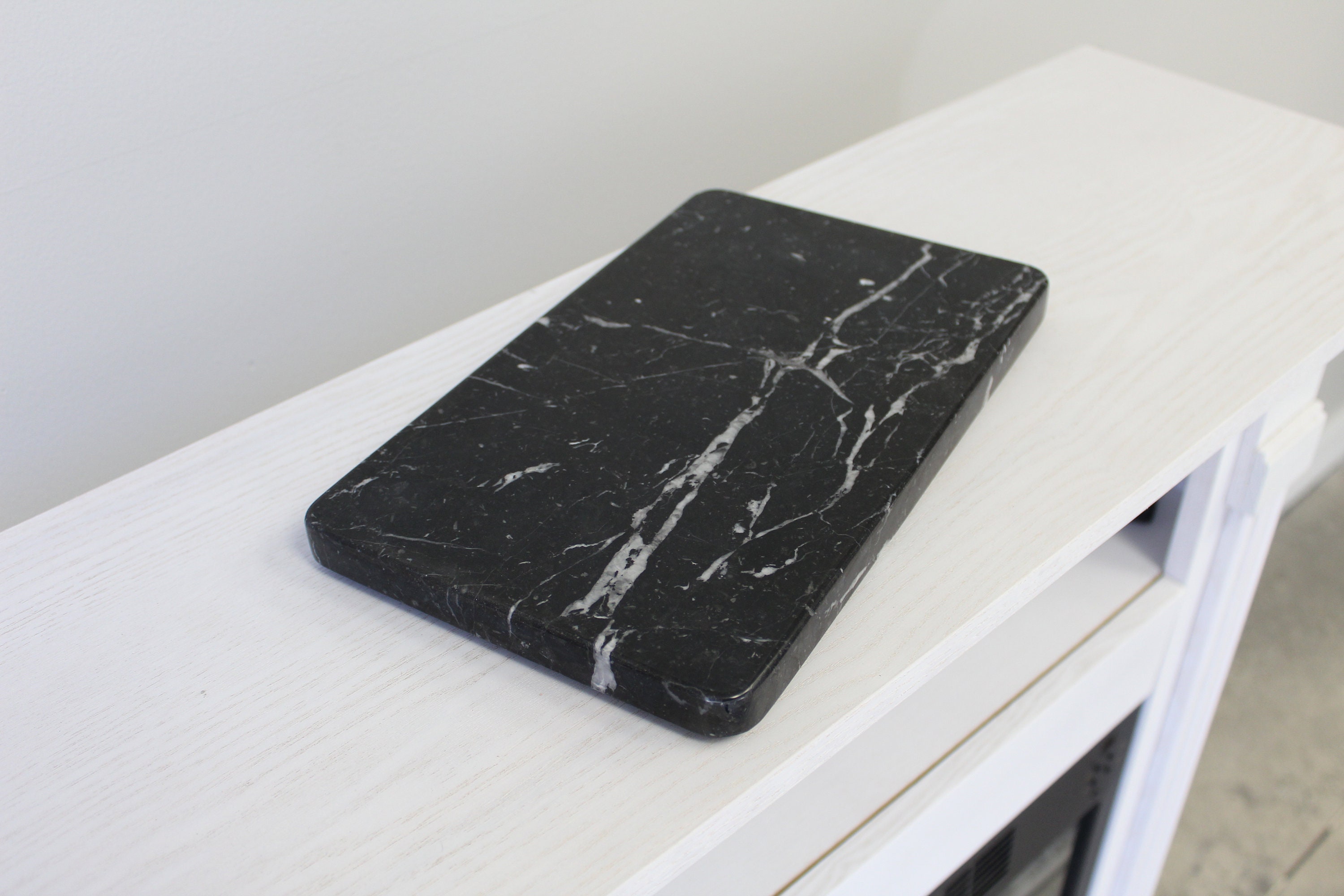 Black Marble Cutting Board - Etsy