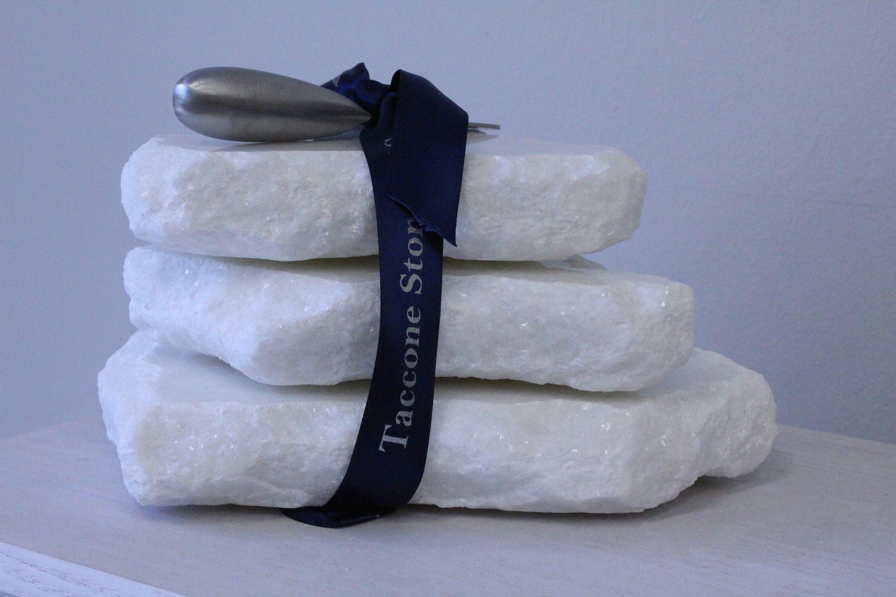 3 White Quartzite Cheese Stones - Etsy