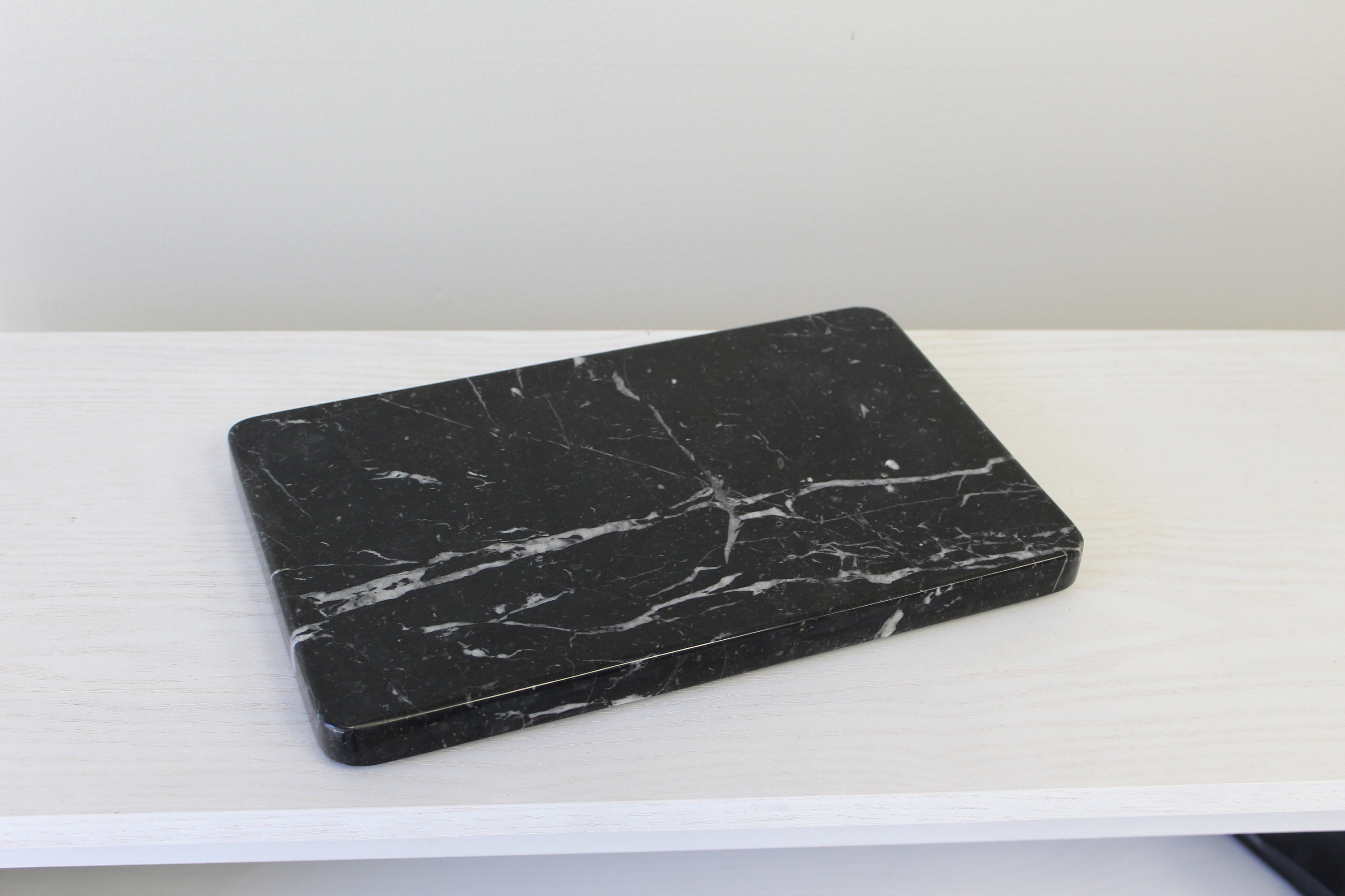 Black Marble Cutting Board - Etsy