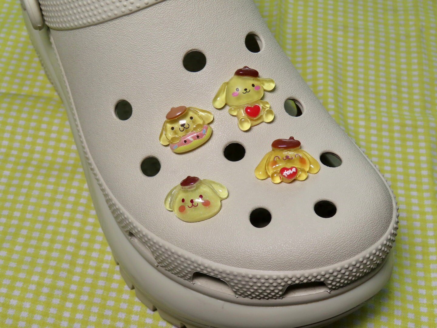 JELLY CHARMS Pompompurin Collection Sanrio and Friends Pompom Croc ...