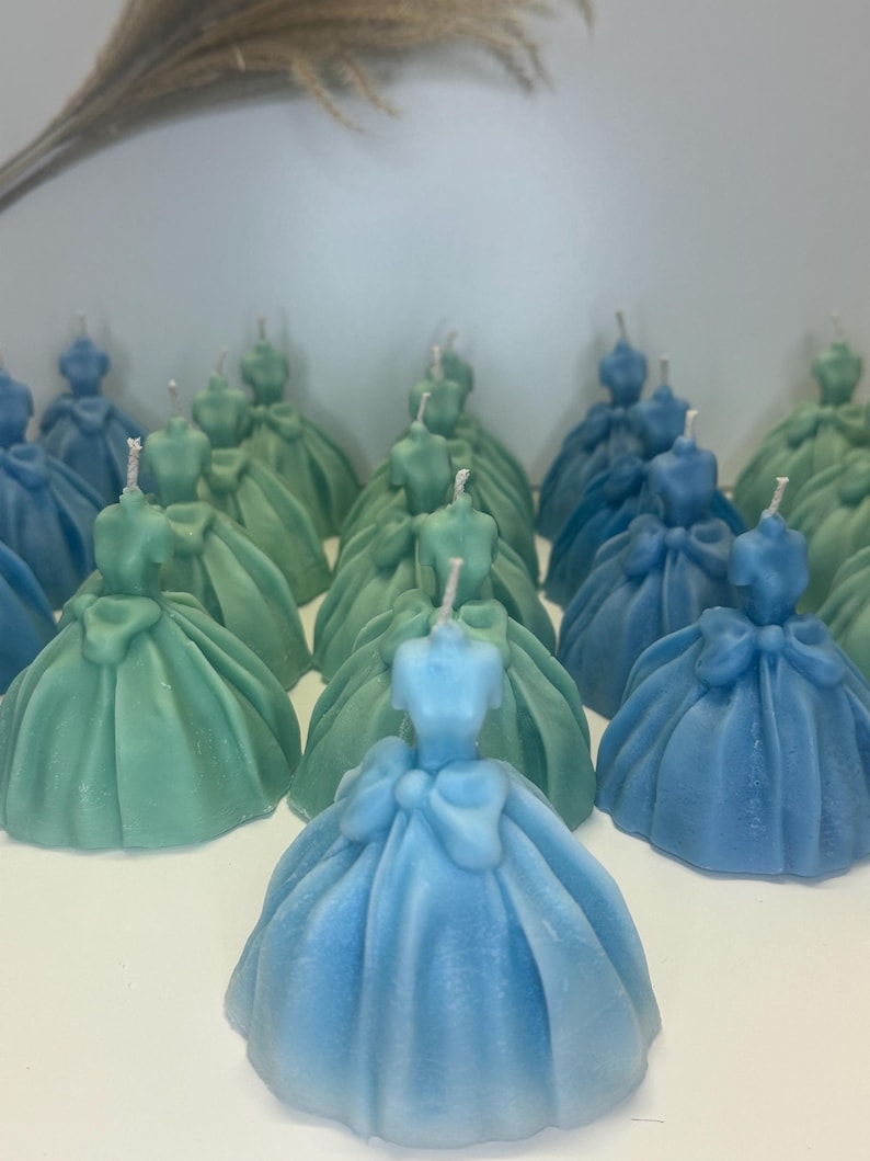 Dress-shaped Candle: Quinceañera, Wedding, and Party Favor - Etsy