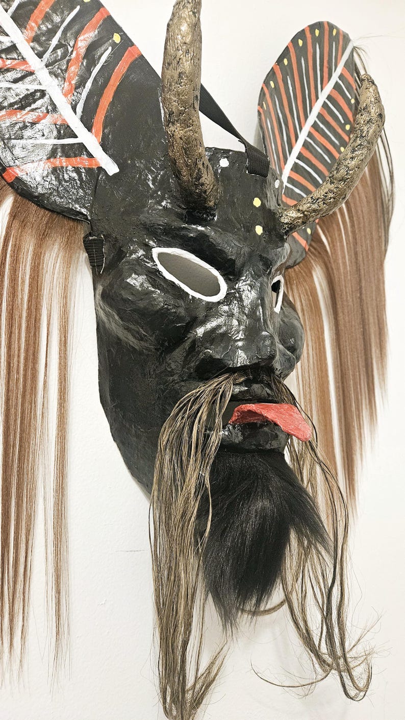 Danza De Los Diablos Mask From Guerrero and Oaxaca Mexico - Etsy