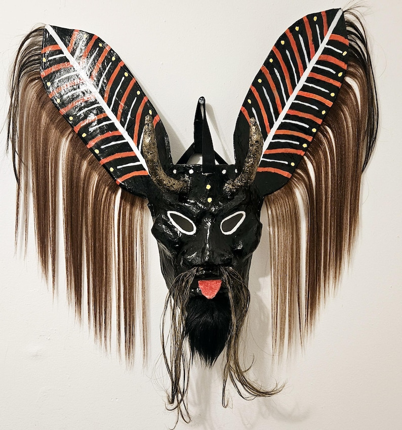 Danza De Los Diablos Mask From Guerrero and Oaxaca Mexico - Etsy
