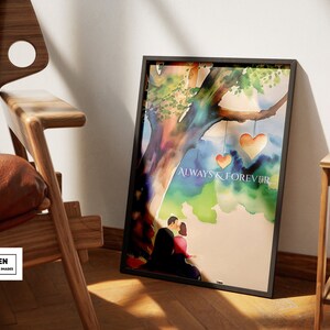 A Poster That Captures the Essence of "always and Forever", Digital Art ...