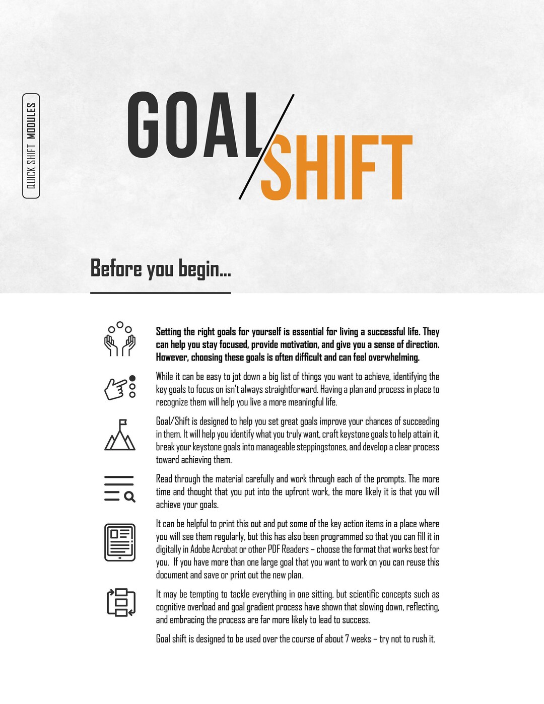 Did You Know Over 80% of Goals Are Abandoned SHIFT Your - Etsy